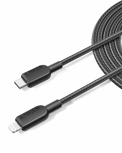 Anker 310 USB C to Lightning Cable(10FT,2Pack, Black), MFi Certified ...