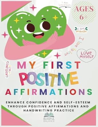 Handwriting Practice with Positive Affirmations: Empowering Phrases to ...
