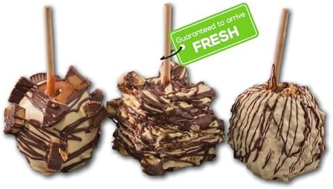 Amazon.com : Classic Chocolate Covered Caramel Apple 2-Pack : Grocery ...