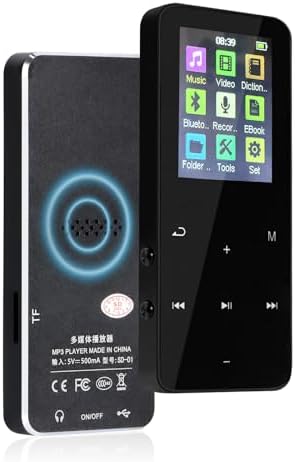 128GB MP3 Player with Bluetooth 5.2, AiMoonsa Music Player with Built ...