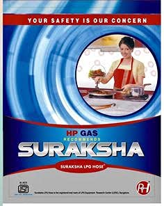 SURAKSHA Rubber LPG Hose Pipe/Tube (1.5 m, Orange) : Amazon.in: Home ...