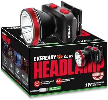 Eveready DL95 Ultra Bright Torch (Colour May Vary) : Amazon.in: Sports ...