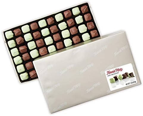 Amazon.com : Fannie May, Milk Chocolate Candy, Mint Meltaways, 14 oz ...