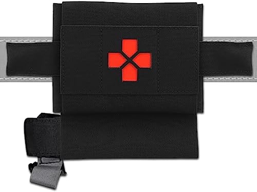 Amazon.com: Qavctw Tactical Pouch MOLLE Belt IFAK Mini Micro Med Kit ...