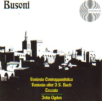 John Ogdon, Busoni, Bach - Busoni: Fantasia Contrappuntistica ...