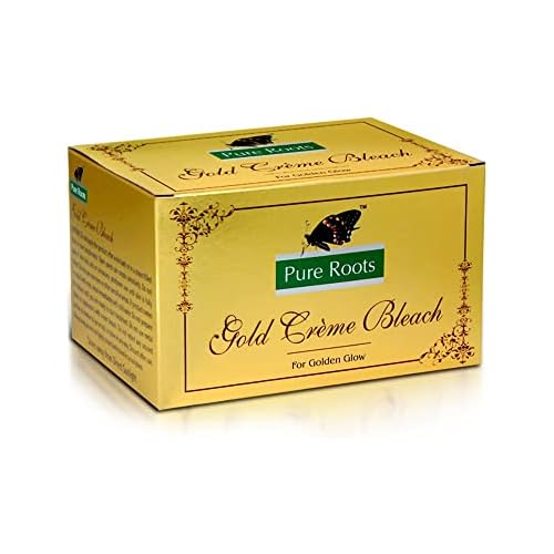 Pure Roots Gold Crème Bleach 224gm : Amazon.in: Beauty