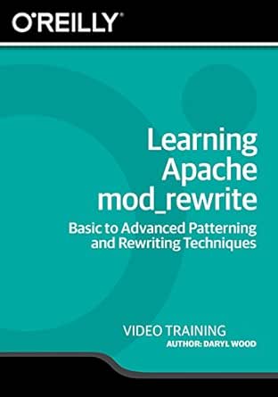 Amazon.com: Learning Apache mod_rewrite [Online Code] : Software