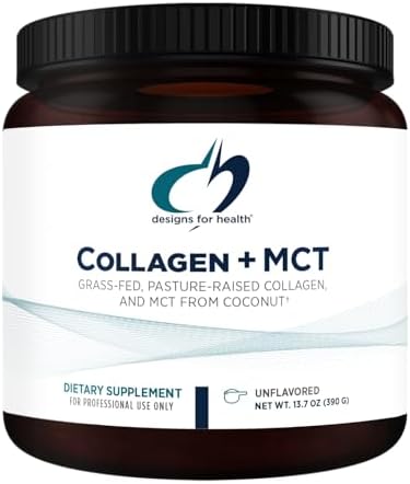 Amazon.com: Designs for Health Collagen + MCT, Unflavored - Hydrolyzed ...