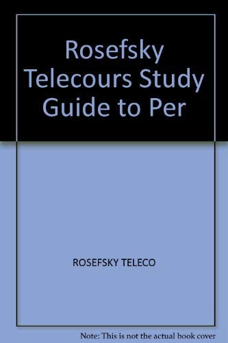 Amazon | Rosefsky Telecours Study Guide to Per | ROSEFSKY TELECO | Finance