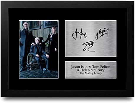 Harry Potter : Draco Malfoy/Tom Felton Signed Mounted Photo Print ...