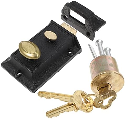 1 Set Vintage Timber Door Lock Door Locks Door Handle with Lock ...