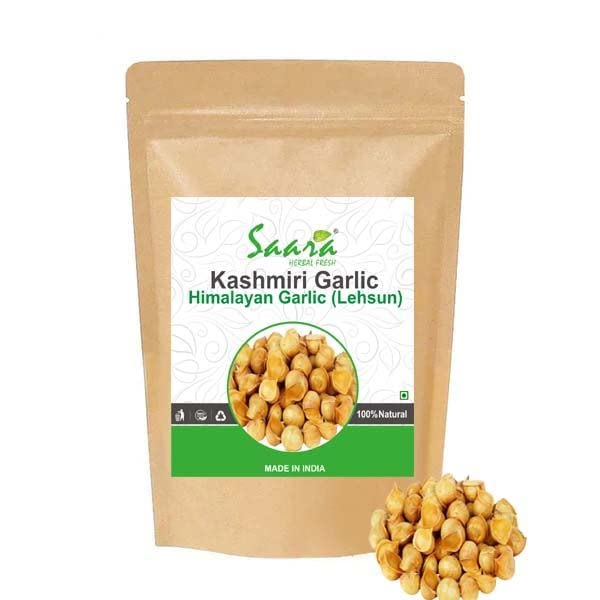 Saara HERBAL FRESH Kashmiri Garlic, Himalayan Garlic, Organic Single ...
