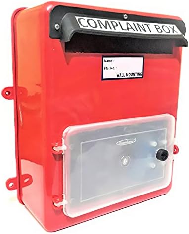 The Game Begins Plastic Wall Mounted Complaint Box for Offices/Colleges ...