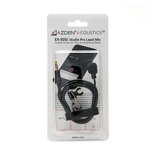 Amazon.in: Buy AZDEN EX-503i i-Coustics(TM) EX-503 Studio Pro Lapel Microphone for Smartphones ...
