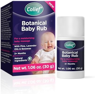 Amazon.com: Colief Botanical Baby Rub for Infants | Soothing Chest Rub ...