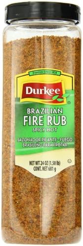 Amazon.com : Durkee Brazilian Fire Rub, 24-Ounce : Gourmet Rubs ...