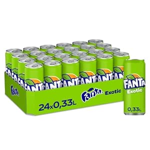 Fanta Exotic, 24er Pack, FrüchtemischungenTropische Früchte, EINWEG (24 ...