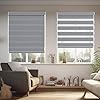 Amazon.com: Changshade Custom Size Zebra Blinds with Cord for Indoor Windows Sliding Glass Door ...