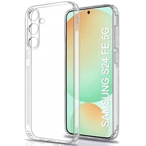 TheGiftKart Back Cover Soft Case for Samsung Galaxy S24 FE 5G | Best Camera Protection | Inbuilt ...