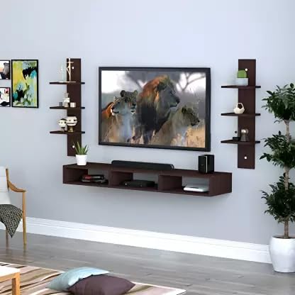 PNDG Cabinet for tv,tv Setup Box Stand Wall Mount MDF/tv Setup Box ...