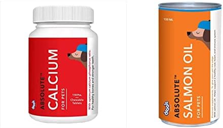 Buy Drools Absolute Calcium Tablet- Dog Supplement, 110 Pieces and ...