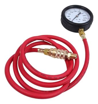 Amazon.com: JEENDA TU-32-20 Diesel Fuel Pressure Test Gauge, Compatible ...