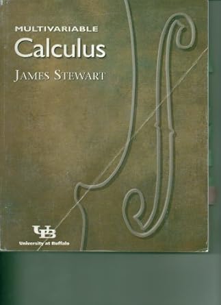 Multivariable Calculus: JAMES STEWART: 9780534460464: Amazon.com: Books