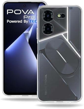 Plus Clear Transparent Back Case Cover for Tecno Pova 5 Pro 5G | Full ...