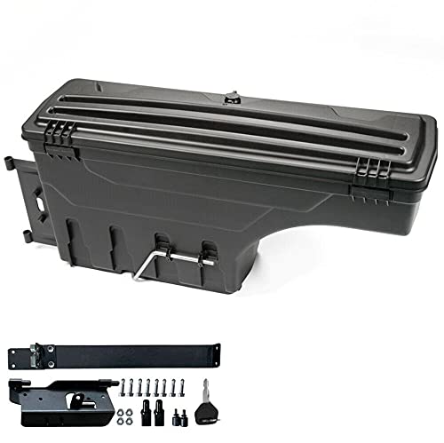 Amazon.com: PIT66 Lockable Truck Bed Toolbox Storage, Compatible With ...