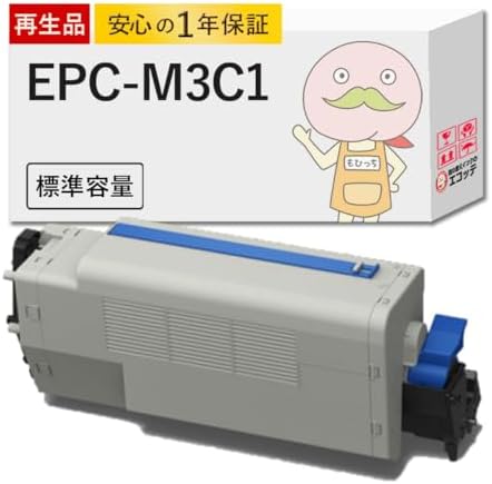 Amazon.co.jp: 【エコッテ】 OKI (沖)用 EPC-M3C1 リサイクルトナー 通常容量 ブラック (黒) 1個 COREFIDO COREFIDO コアフィード B801n ...