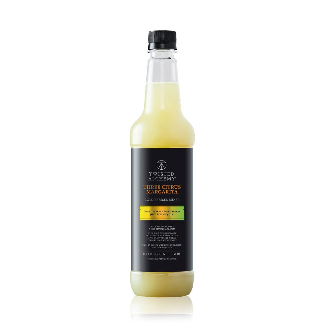 Amazon.com : Twisted Alchemy Three Citrus Margarita Mix - Premium ...