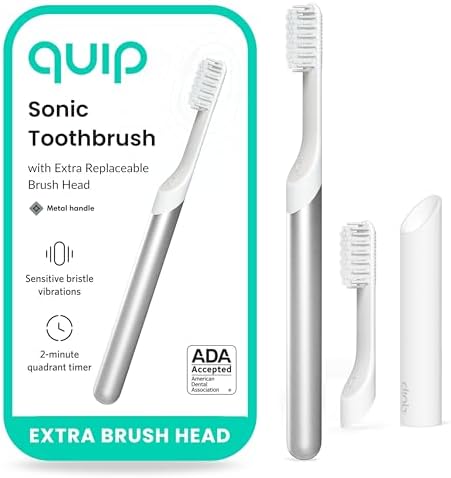 Amazon.com: Quip 360 Oscillating Rechargeable Electric Toothbrush with ...