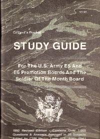 Giffard's Pocket Study Guide for the U.S. Army E5 and E6 Promotion ...
