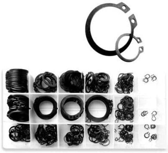 Amazon.com: for 300 Piece Steel Snap Retainer Ring Fastener Assortment ...