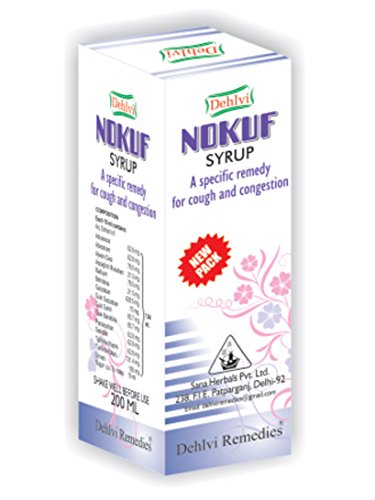 Nokuf Syrup for Cough and Cold 200ML (Pack of 2) : Amazon.in: Health ...