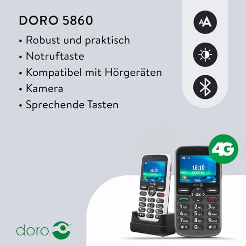 Doro 5860 Seniorenhandy mit 4G Test 2026