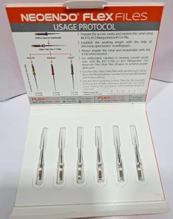 Dental Neoendo Flex Files (17 4% 25) 6pc : Amazon.in: Industrial & Scientific