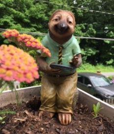 Sloth with Solar Lights Garden House Outdoor Decor by Bo Toys - Amazon.com
