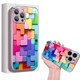 ・ブランド:Georcep・製造元:Georcep・📱 【Unique 3D Design】 Stand out with the stunning flat 3D block pattern design, giving your pho...