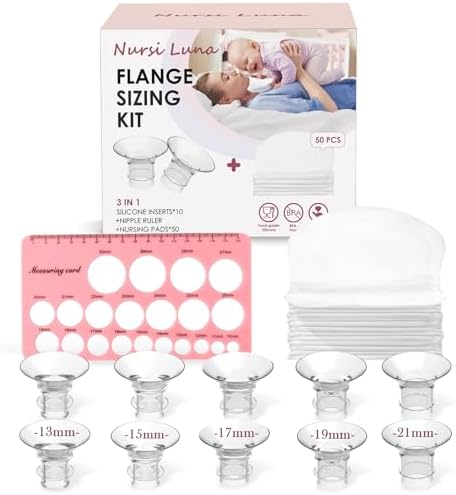 Amazon.com : Nursi Luna Flange Sizing Kit with Flange Inserts 13/15/17 ...