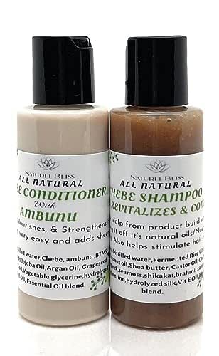 Amazon.com: Sample Sizes/Chebe Shampoo & Conditioner Pack...Hair Growth ...