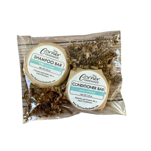 Amazon.com: Shampoo and Conditioner Bar Gift Set for All Hair Types ...