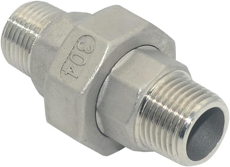 Snapklik.com : DAN SPEED NPT Male Cast Pipe Fittings Union,Stainless ...