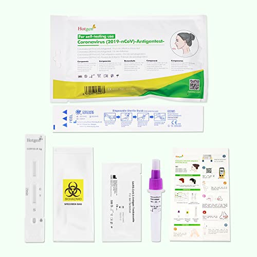 Hotgen – Tampone Rapido Covid 19 Nasale,Test Kit Rapido Tampone per l ...