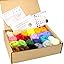 Amazon.com: Woolbuddy Wool Carder and 24 Colors Felting Wool Kit : Arts ...