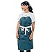 Amazon.com: Caldo Daily Cotton Kitchen Apron for Cooking- Mens and ...