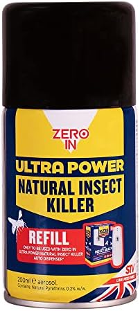 Zero In Ultra Power Natural Insect Killer Refill- 200 ml Aerosol Kills ...