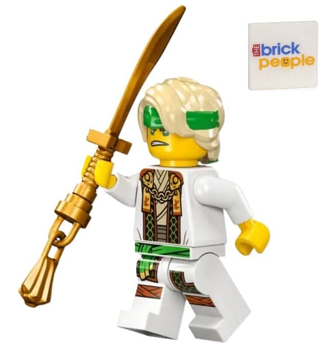 LEGO Ninjago Master Lloyd Minifigure with Sword : Amazon.co.uk: Toys ...