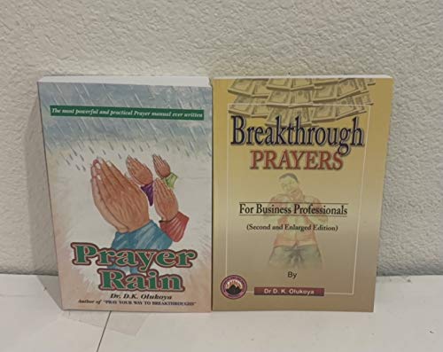 Prayer Pack by Dr. D.K. Olukoya, 2-Book Collection: Prayer Rain ...
