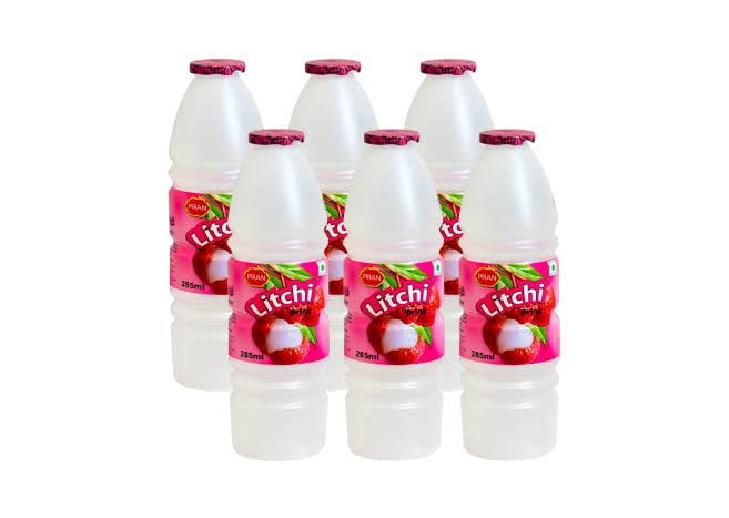GM Marketing PRAN Litchi Fruit Drink 1500ml (250ml X 6 Bottle) : Amazon ...